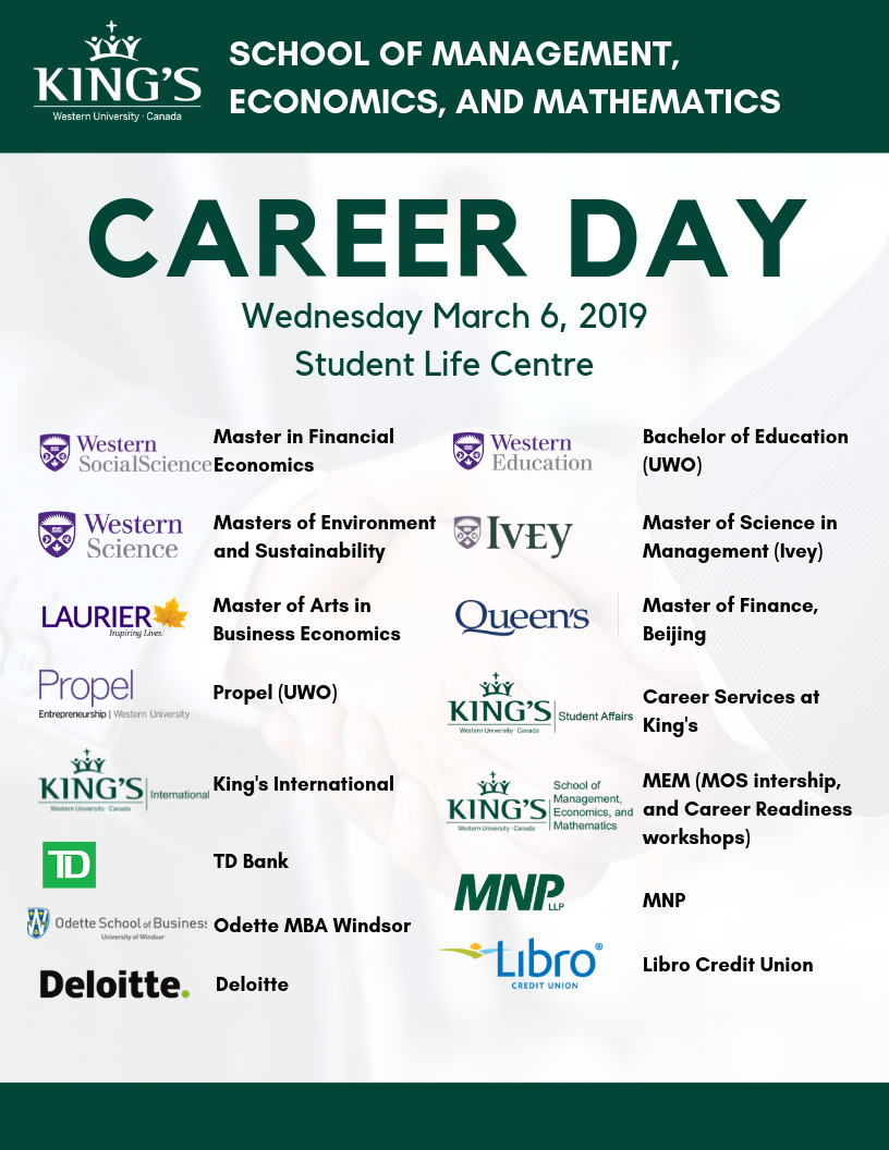 MEM Career Day - King's University College