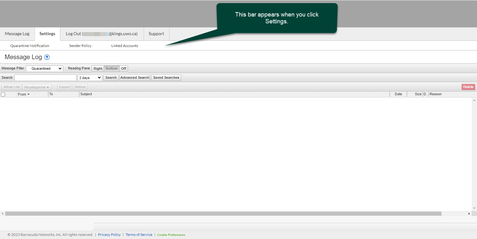 Email - King's University College