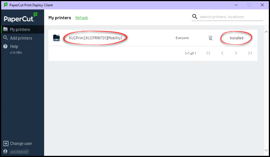 Papercut Print Deploy - King's University College
