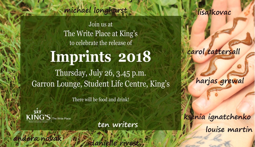 Imprints 2018 - King's University College